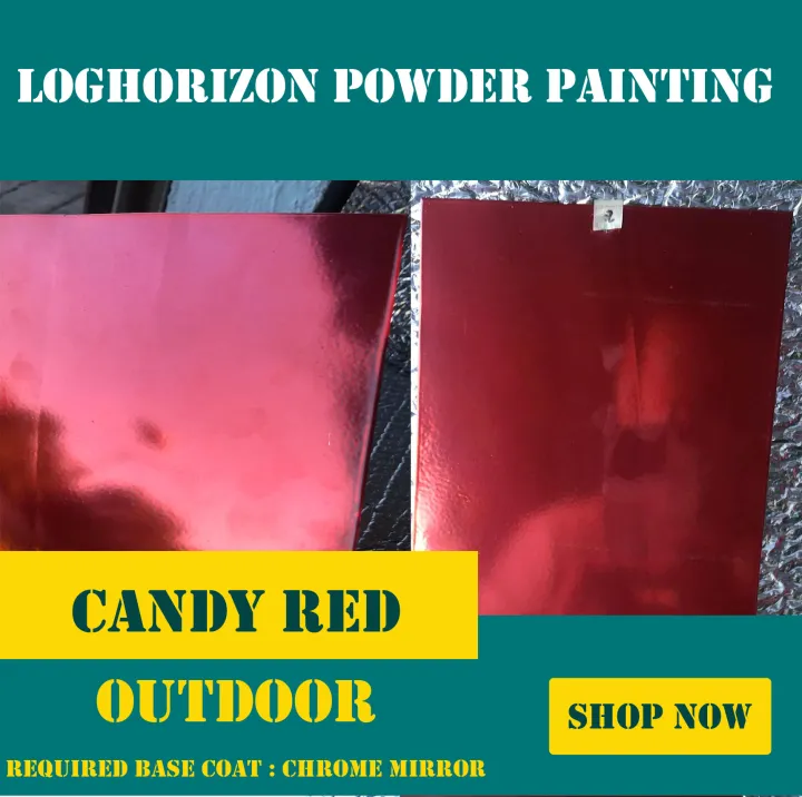 Powder Coating Powder - 1kg Candy Red - SPECIAL POWDER (LIMITED IN ...