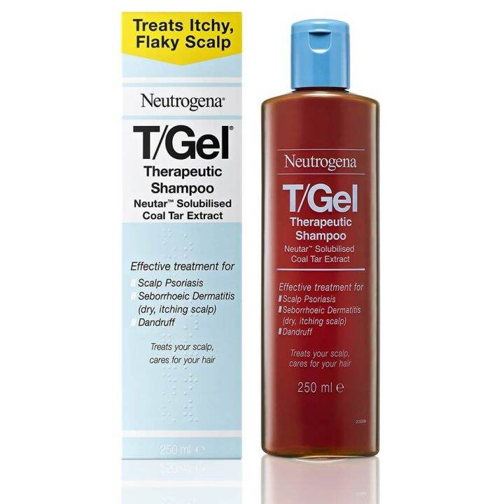 Neutrogena T/Gel Therapeutic Shampoo Neutar Coal Tar Extract 250ml ...