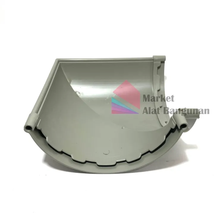 Belokan Talang Air Setengah Lingkar 6" PVC / Belokan Setengah Lingkaran ...