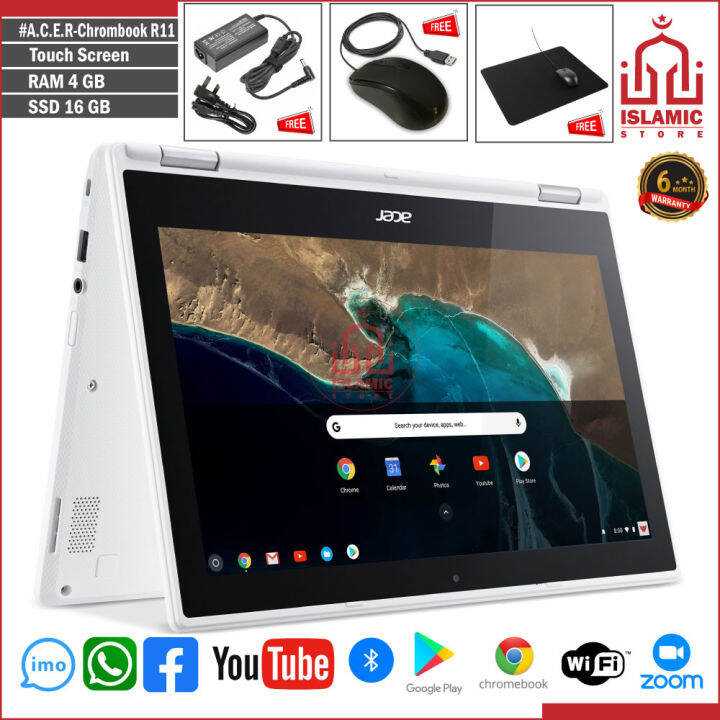 A R11 Chromebook R11 2 in 1 (Touch Screen + Play Store) - Intel Celeron ...