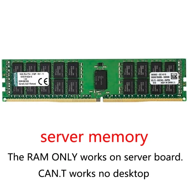 DDR4 Server หน่วยความจำ Ram 4GB 8GB 16GB 32GB PC4 2133MHz 2400MHz ...