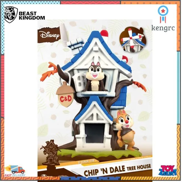 DISNEY SUMMER Chip 'n Dale Tree House DS-028 D-STAGE ลิขสิทธิ์แท้ 100% ...