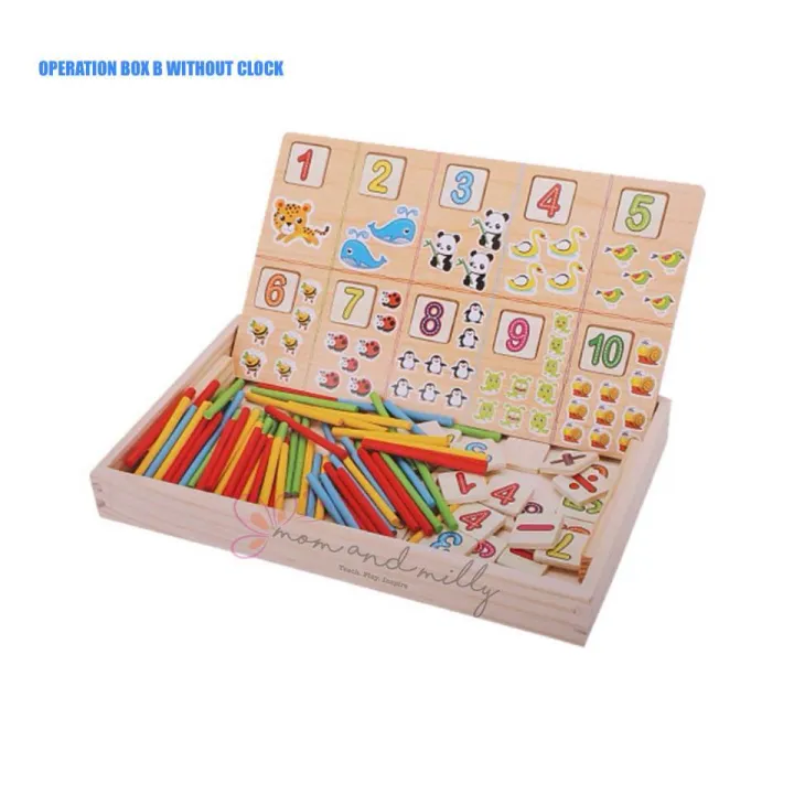 Wooden Counting Box | Lazada PH