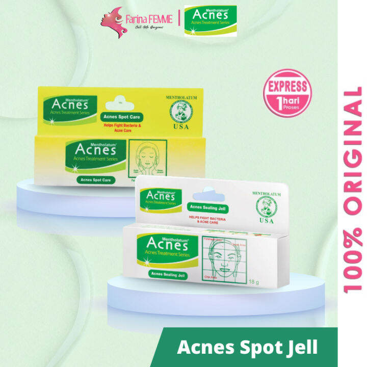 FEMME || Acnes Spot Care - Acnes Sealing Jell 12gr (Reduce skin redness ...