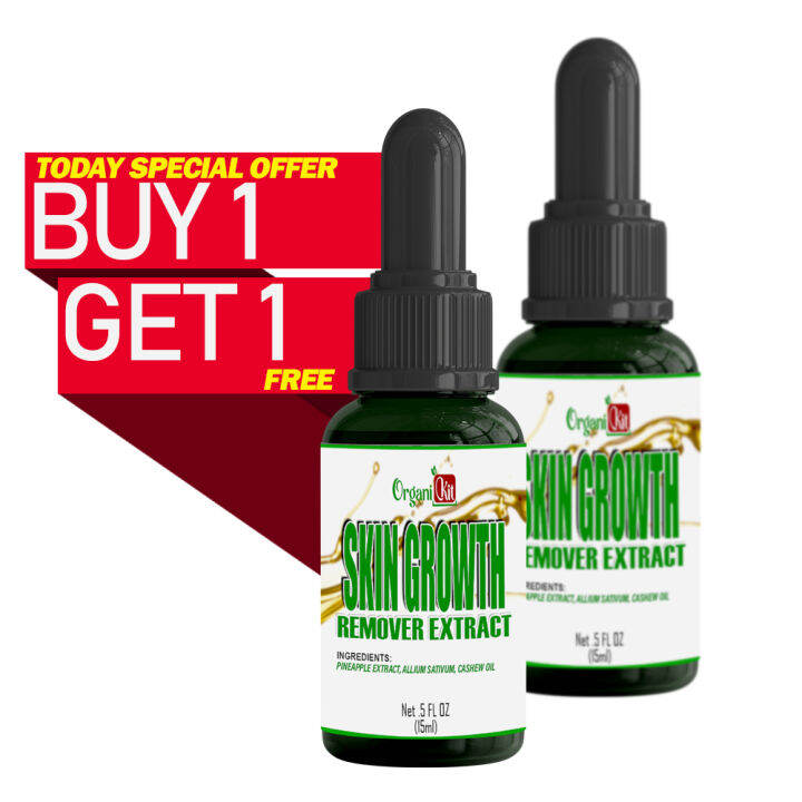 BUY 1 GET 1 TOP SELLING Skin Growth Remover Extract / Any Types of ...