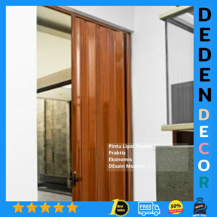 PVC FOLDING DOOR | Pintu lipat plastik | Lazada Indonesia