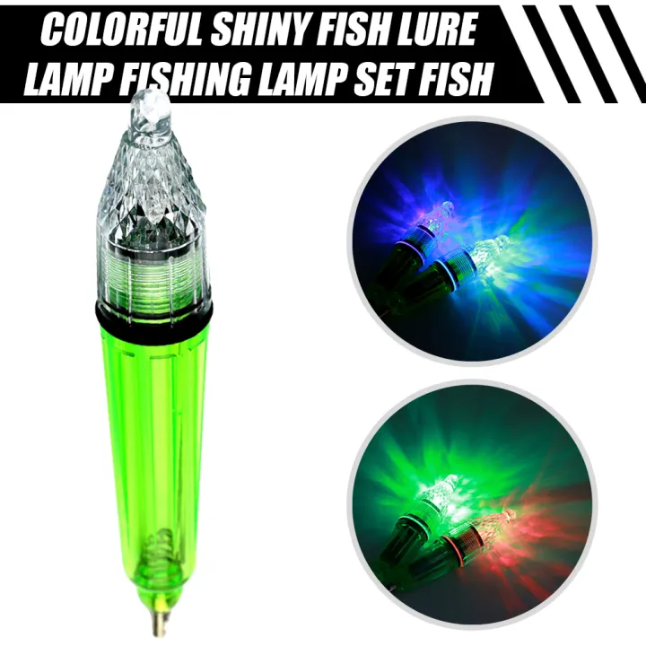 Fishing Lure Light Deep Underwater LED Attracting Squid Bait Night Lamp ...