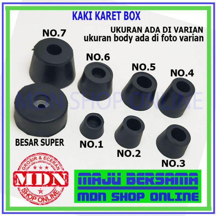 Kaki karet bulat box ampli kursi per 10 pcs | Lazada Indonesia