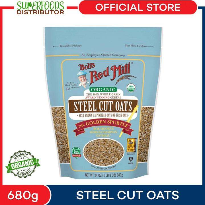 Bob's Red Mill Organic Steel Cut Oats 680g | Lazada