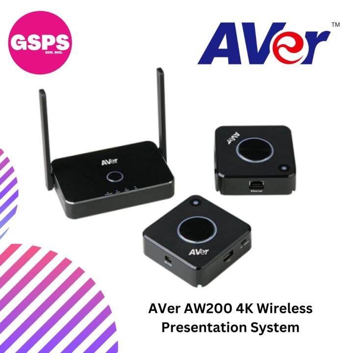 AVer AW200 4K Wireless Presentation System | Lazada
