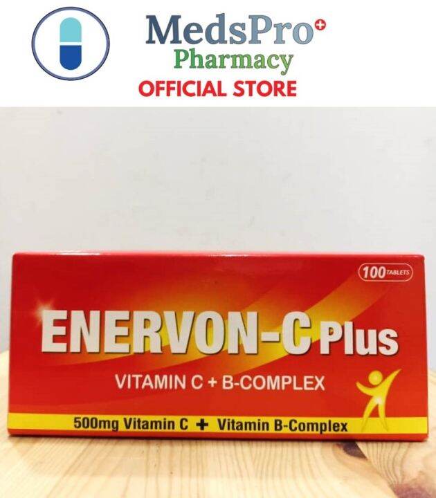 (PROMOTION) ENERVON- C PLUS 500MG VITAMIN C+B-COMPLEX 100 TABLETS (EXP ...