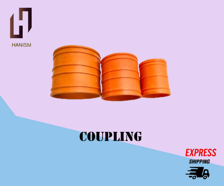 HANISM ORANGE EMERALD PVC FITTINGS COUPLING 2, 3, 4 | Lazada PH