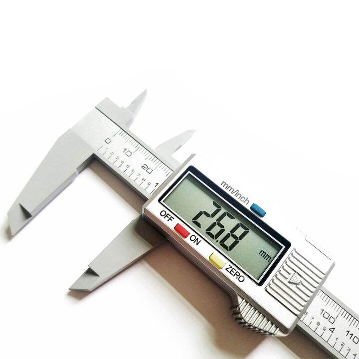 Digital Vernier Calipers Measure 150mm 6inch LCD Electronic Carbon ...