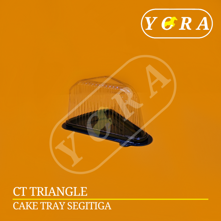 MIKA KUE CT TRIANGLE ISI 50 PCS / MIKA PLASTIK CT SEGITIGA MINI / MIKA ...