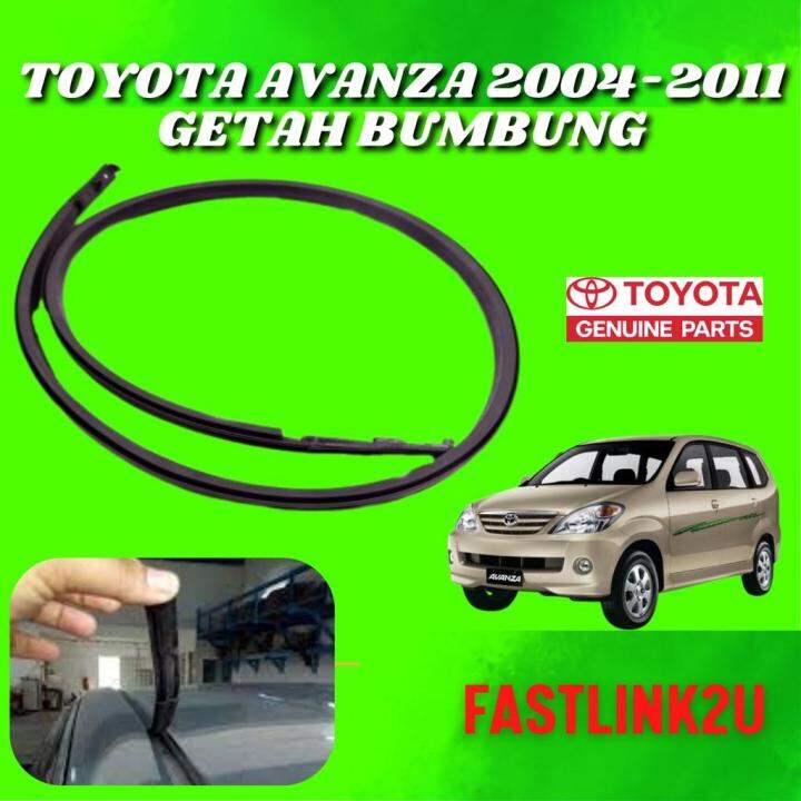 Original Toyota Avanza Old Model Roof Moulding Getah Bumbung | Lazada