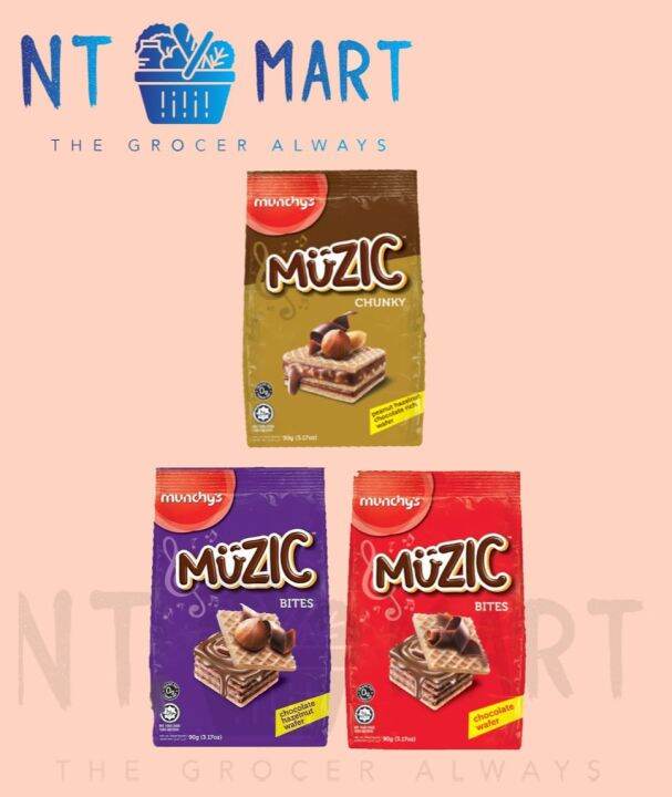 Munchy's Muzic Wafer 90g | Lazada