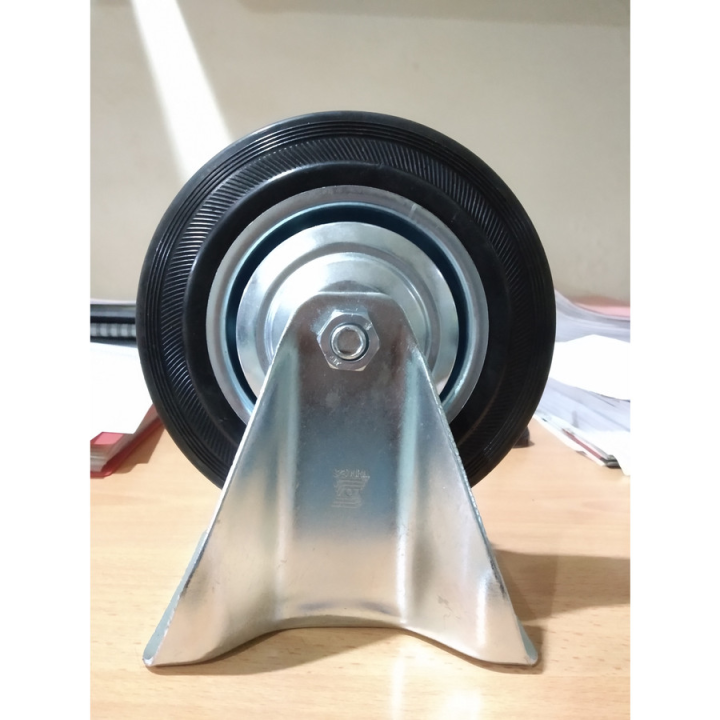 Roda karet 6 inch statis merk triple S / Roda troli 6'' mati 145 kg ...