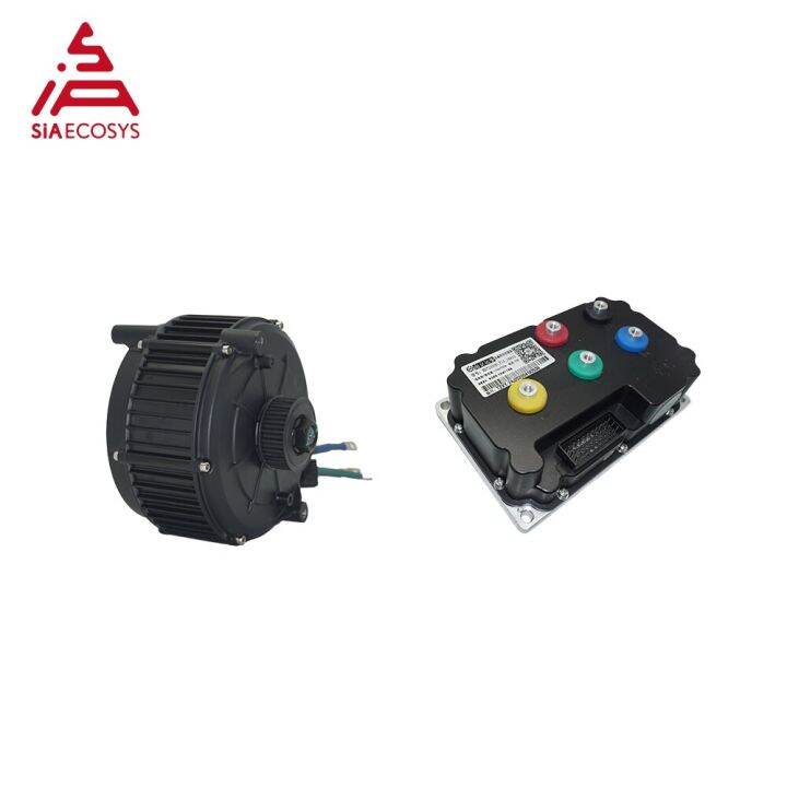 QSMOTOR 165 35H 5000W Mid Drive Motor Encoder With ND72330B/ND72490B Encoder ...