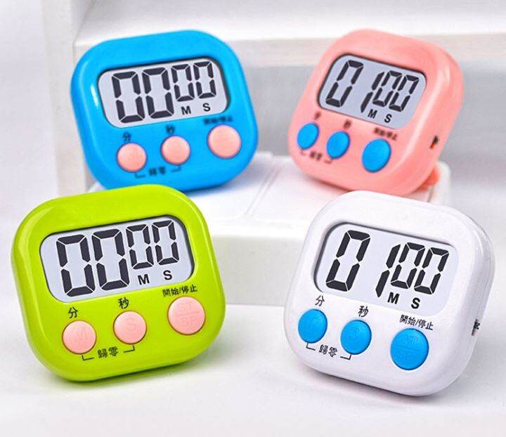 LCD Digital Timer Kitchen Cooking Baking Oven Timer Loud Alarm Jam ...