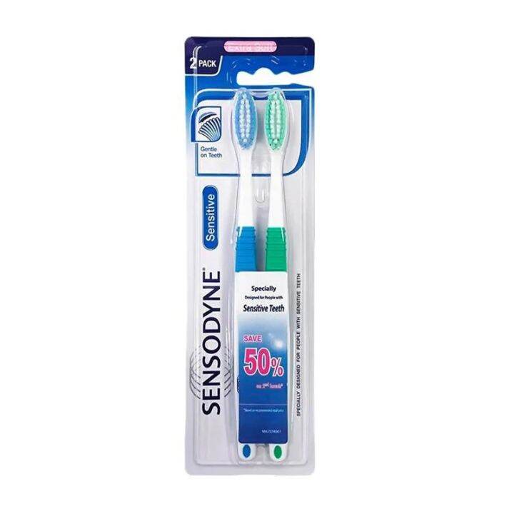 Sensodyne Toothbrush Sensitive Extra Soft 2s | Lazada Indonesia