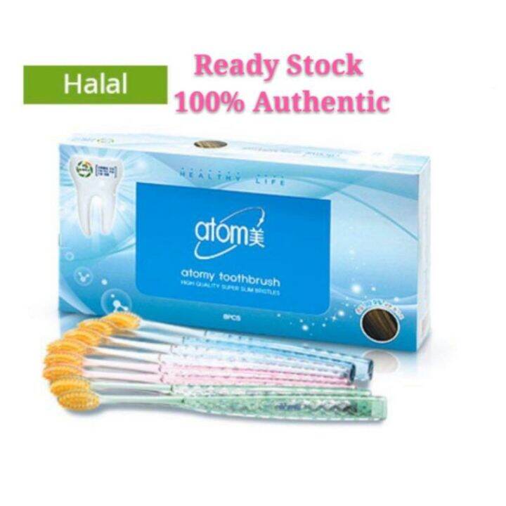 Atomy Toothbrush 8pcs Toothbrush Soft Oral Care Berus Gigi 牙刷 | Lazada