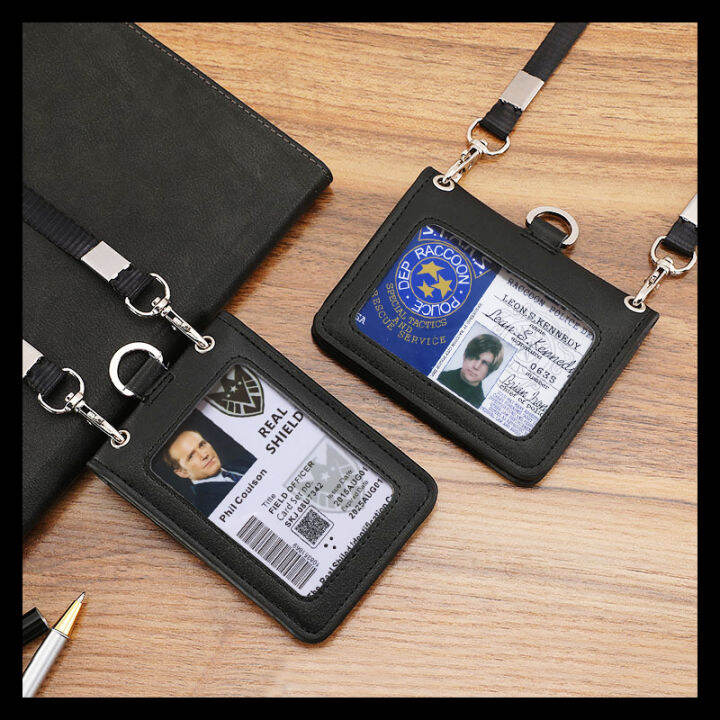 NEW High Quality Reporter Police Badge ID Credit Card Holder Genuine ...