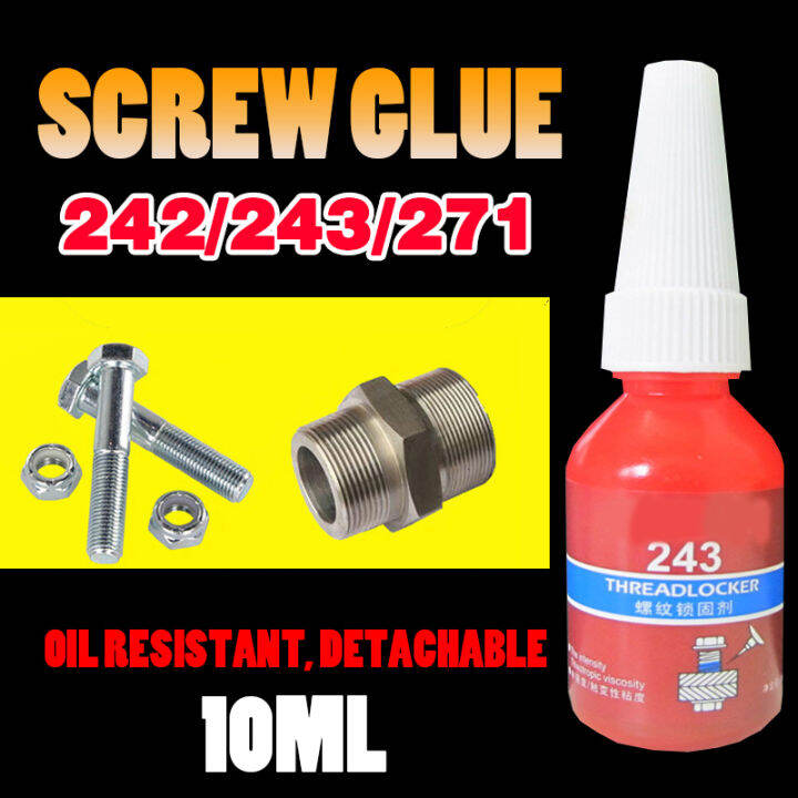 242 243 271 Thread Anti-loose Locking Agent Anaerobic Screw Lock ...