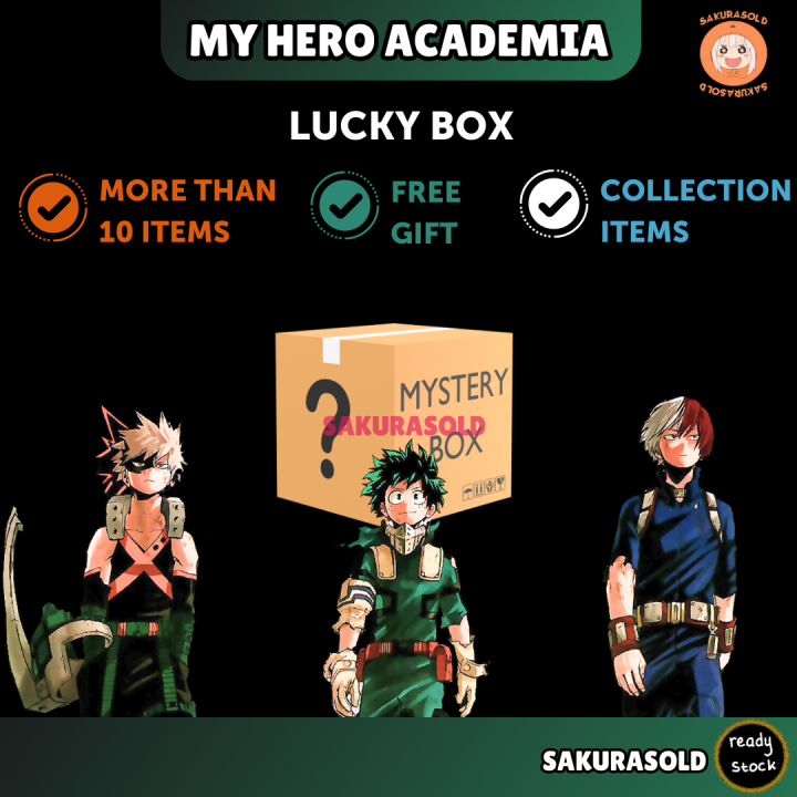 My Hero Academia Gift Box Surprise Box Boku No Hero Surprise Gift Boku ...