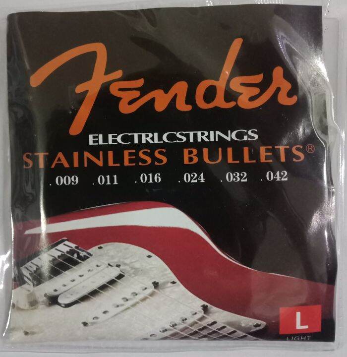 cod FENDER NICKEL-PLATED STEEL ELECTRIC STRING | Lazada PH