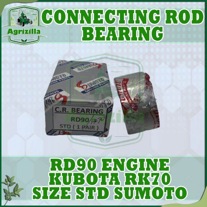 Connecting Rod Bearing CRB KUBOTA RK70 RD90 STD Standard BRAND: SUMOTO ...