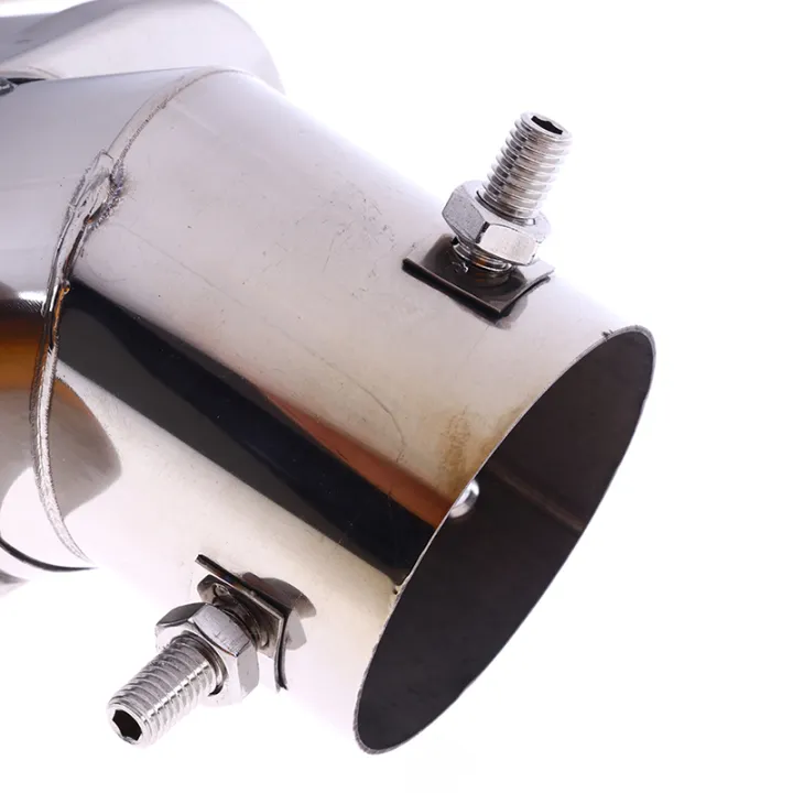 Goubu Stainless Steel Car Rear Dual Exhaust Pipe Tail Muffler Tip ...