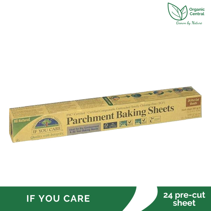 If You Care Parchment Baking Sheets 24 Pre-Cut Sheets | Lazada PH