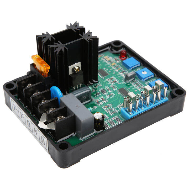 Generator Automatic Voltage Regulator Board Brushless Excitation AVR Module Stabilizer GAVR‑8A ...