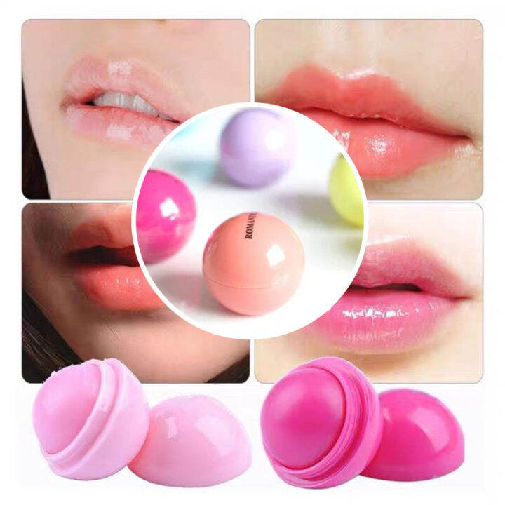 Fruity Colorful Ball Shape Moisturizing Hydrating Lip Balm | Lazada PH