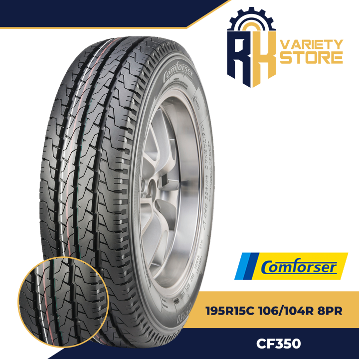 COMFORSER 195R15C 106/104 8PR CF350 COMMERCIAL TIRE | Lazada PH