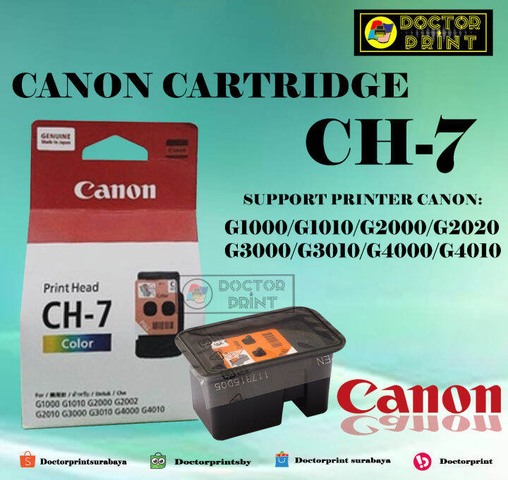 Cartridge Canon CH7 CLR Ori Printer G1000 G2000 G3000 G4000 G1010 G2010 ...