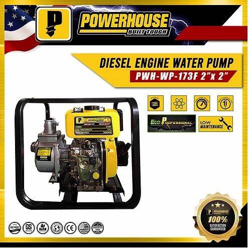 Diesel Water Pump Eco Professional Series 5.5HP 2"x2" | Lazada PH