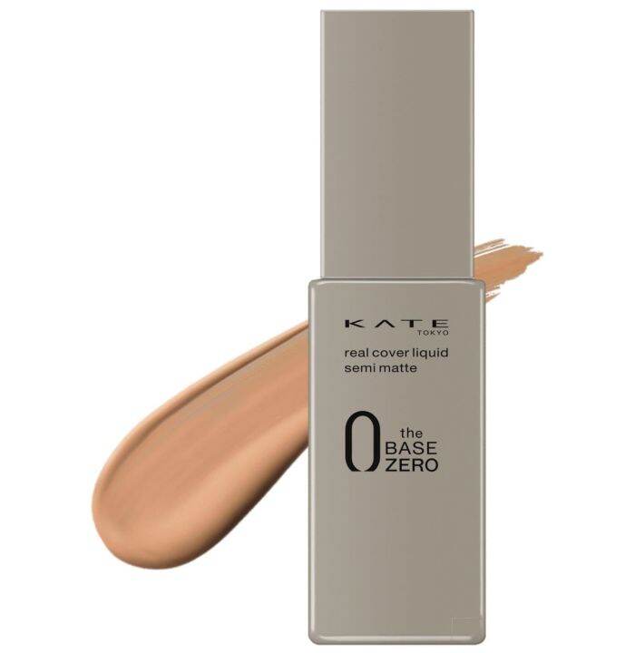 KATE The Base Zero Real Cover Liquid Foundation [Semi Matte] 30ml | Lazada
