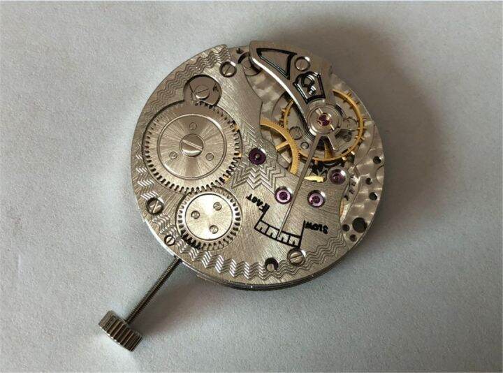 Manual Mechanical Movement Replacement 17 Jewels Watch Movement For ...