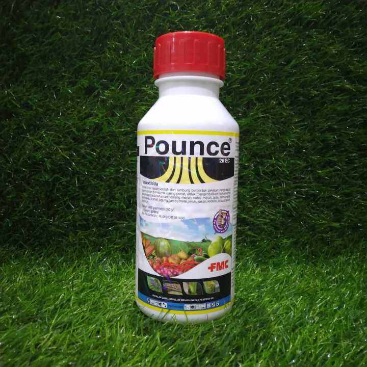Insektisida Pounce 20 EC Kemasan 500ml Insektisida racun kontak dan ...