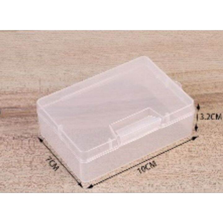 Transparent PP plastic storage ( RECTANGULAR ) | Lazada PH