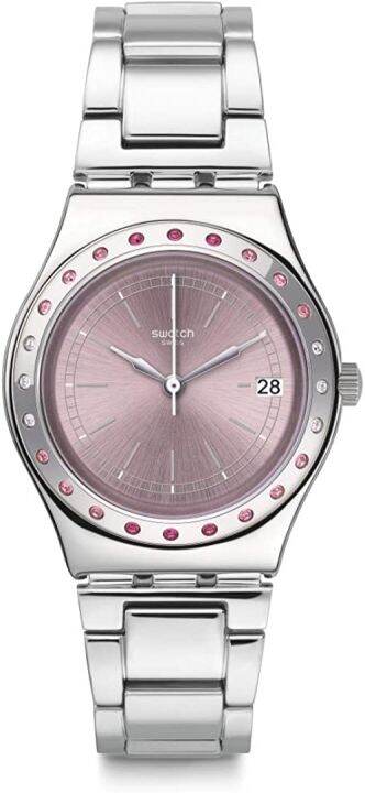 Swatch Countryside Swiss Quartz Stainless Steel Strap, Gray, 16 Casual ...