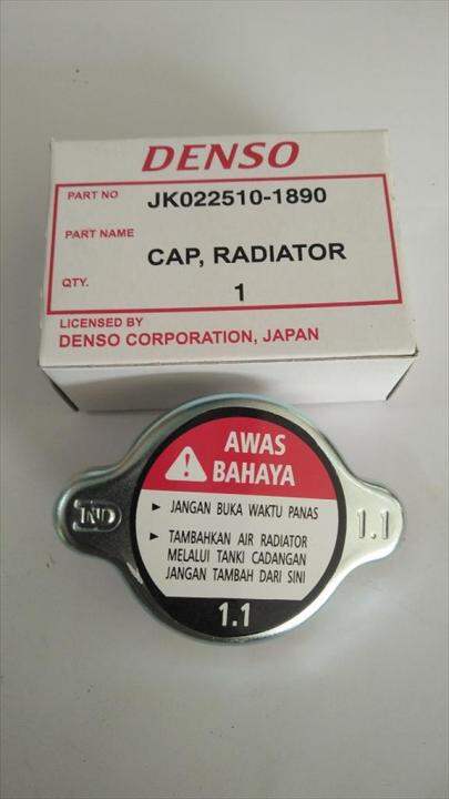 Tutup Cap Radiator Honda 1.1 Original Denso JK022510-1890 | Lazada ...