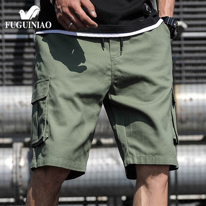 FUGUINIAO Men's Shorts Summer Cargo Shorts Fashion Knee Length ... FUGUINIAO Men's Shorts Summer Cargo Shorts Fashion Knee Length ...