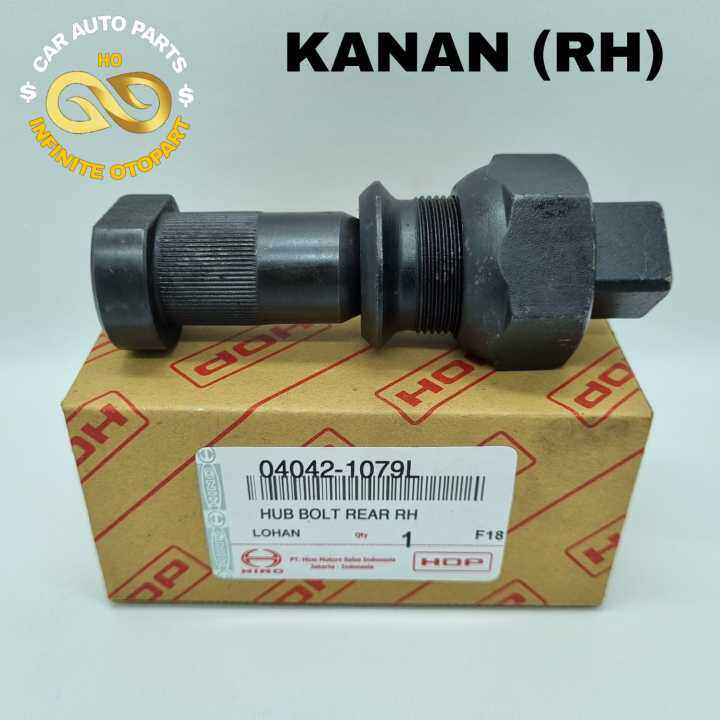 BAUT RODA BELAKANG HUB BOLT REAR KANAN RH HINO LOHAN HOP GARANSI | Lazada Indonesia
