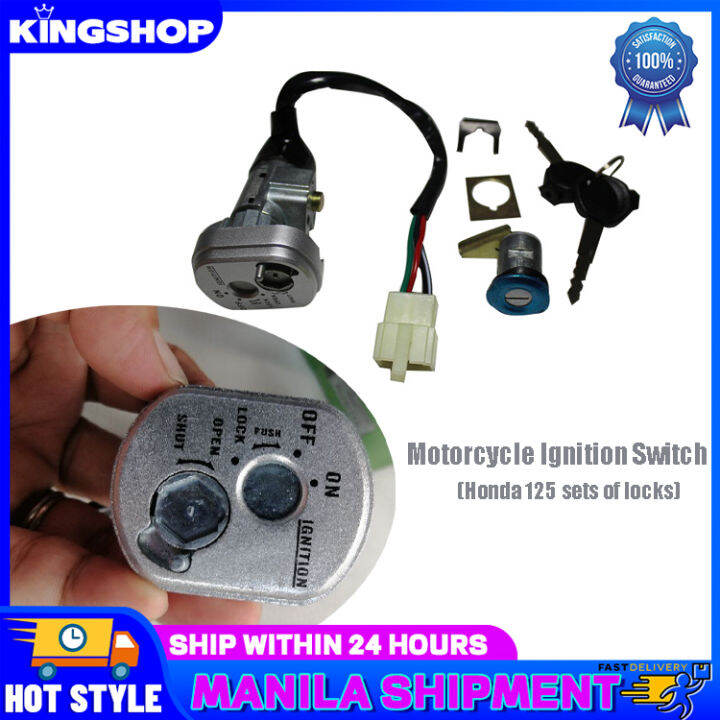 【Original + 24 hours delivery】Ignition switch 110 Motorcycle Suitable ...