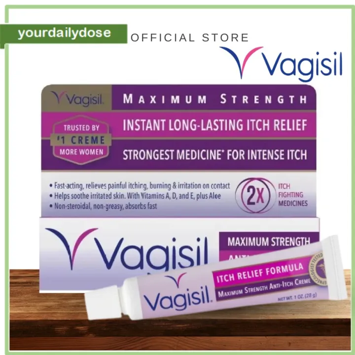 Vagisil Maximum Strength Anti Itch Creme 1oz 28g Lazada Ph