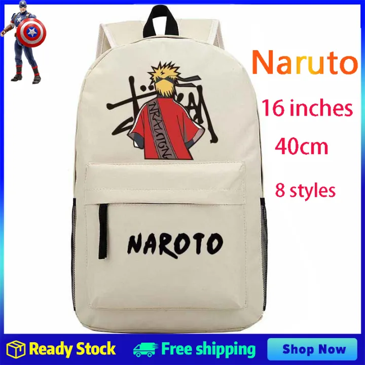 Naruto New Cartoons Backpack Sasuke Sakura Cool Anime Printing Student ...