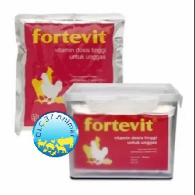 FORTEVIT 100 GRAM MULTIVITAMIN DOSIS TINGGI UNGGAS AYAM | Lazada Indonesia