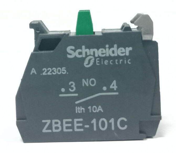SCHNEIDER ZBEE-101C CONTACT MODULE 1NO ZBEE101C | Lazada